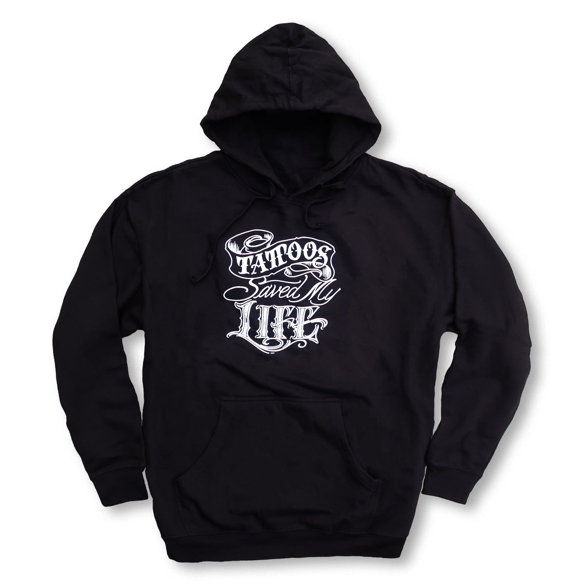 Hoodie: Tattoos Saved My Life – Jack Rudy Tattoo